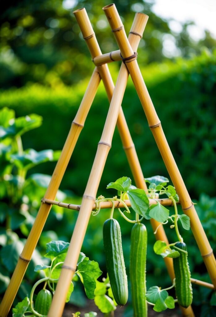 12 Easy DIY Cucumber Trellis Ideas For A Thriving Garden