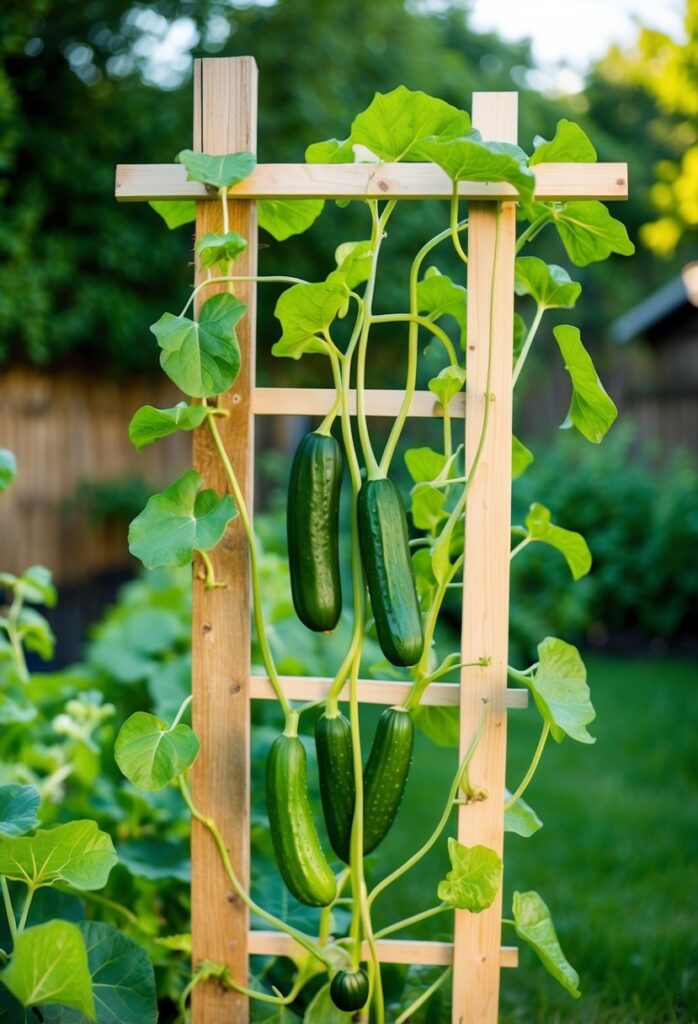 12 Easy DIY Cucumber Trellis Ideas For A Thriving Garden