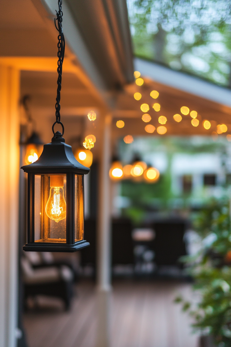 20+ Stunning Hanging Patio Light Ideas To Brighten Your Outdoor Space