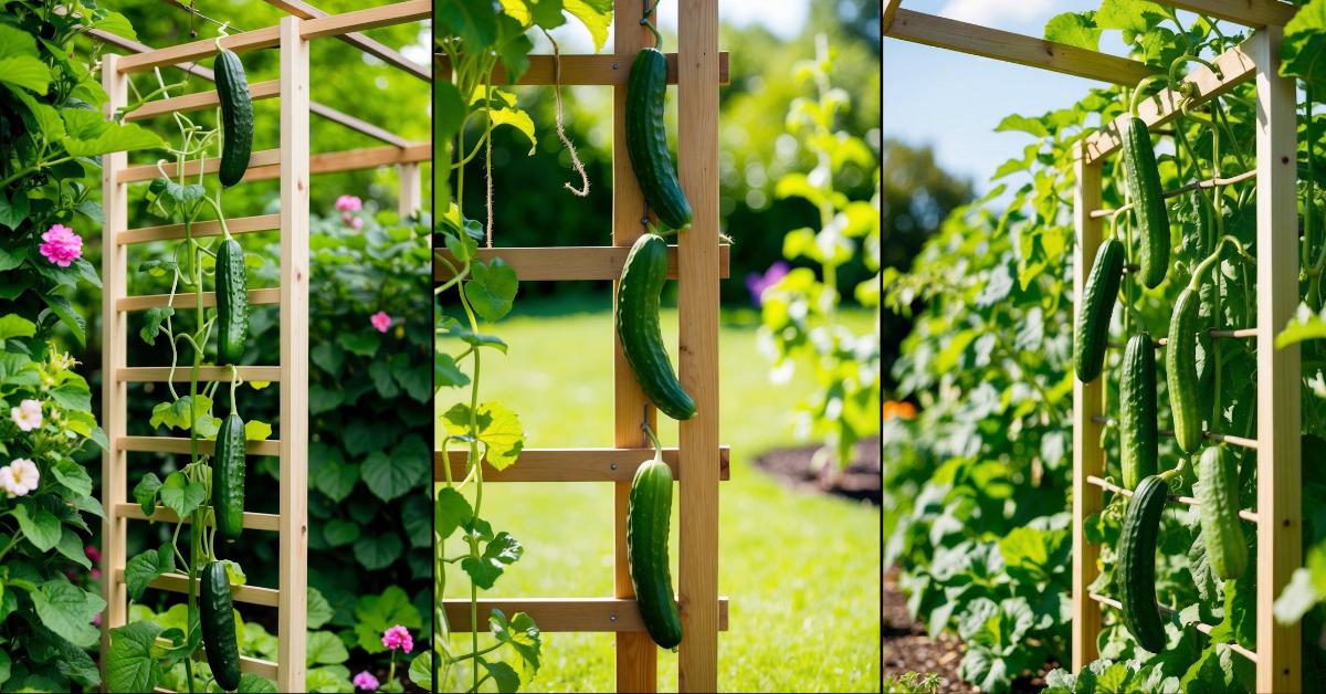 How to Build a Cucumber Trellis for Optimal Garden Support and Growth