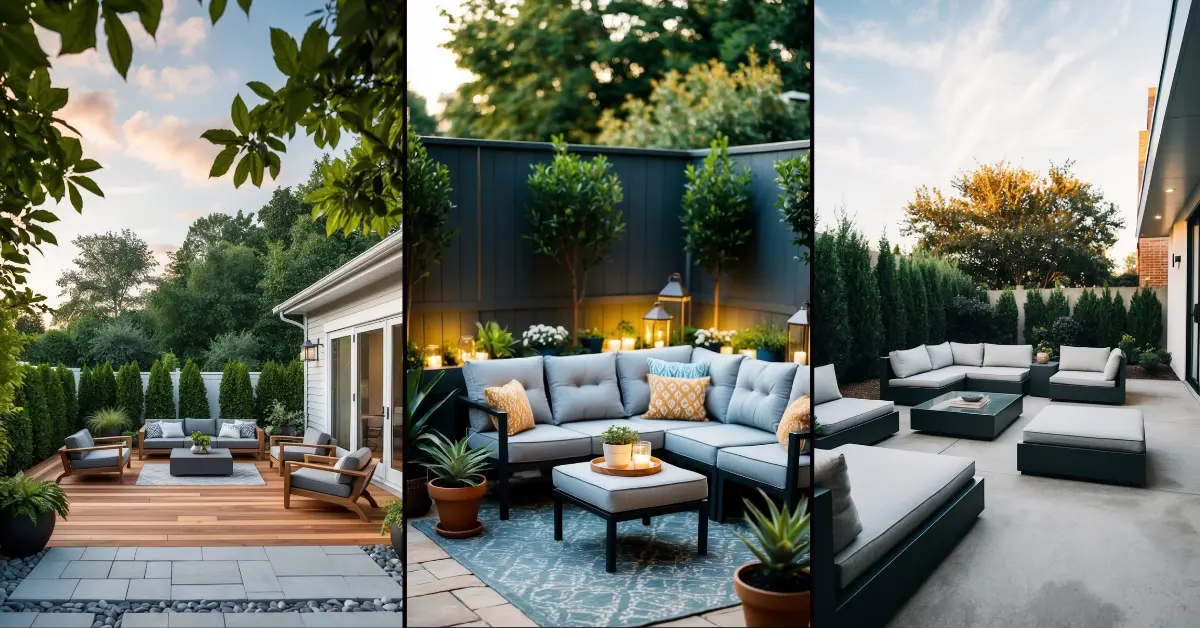 12 Patio Layouts For Every Yard Size (Yes, Even Small Ones)